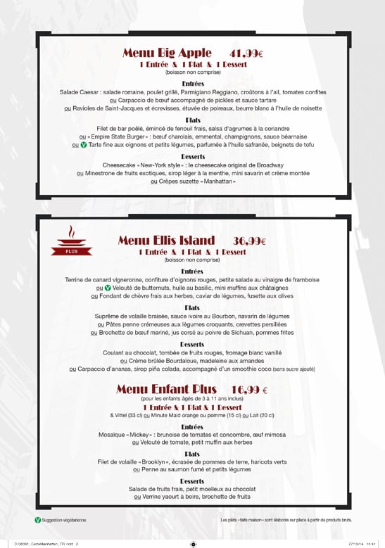 HOTEL NEW YORK: Manhattan Restaurant - Foro de Disneyland Paris ...